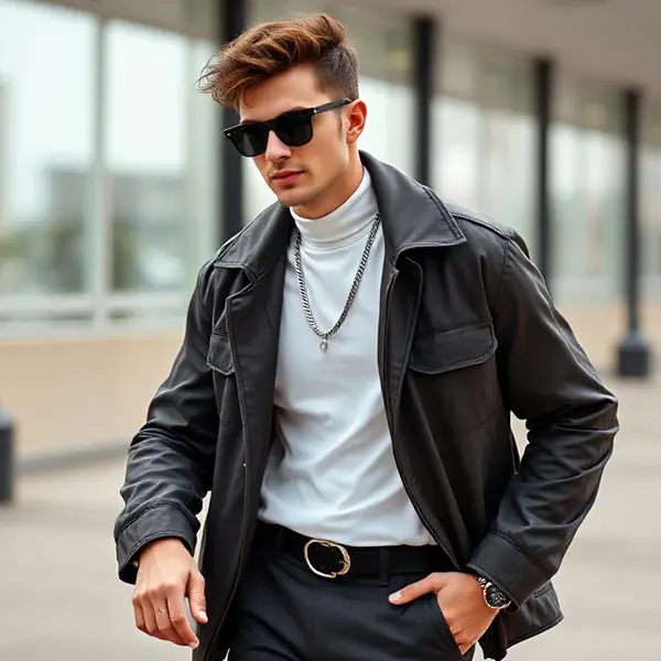 Fashion as a Positive Outlet Against Looksmaxxing
