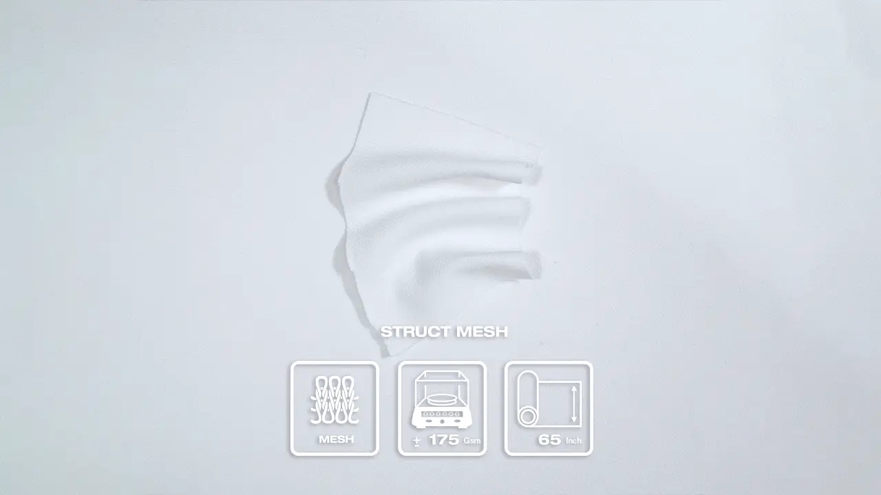 Pulau Intan Lestari Struct Mesh Fabric