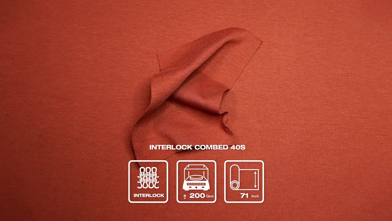 Pulau Intan Lestari - Interlock Cotton Combed 40s