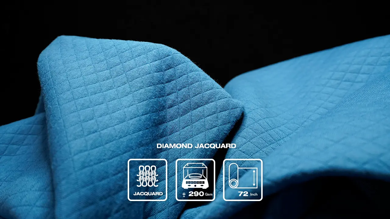 Pulau Intan Lestari - Diamond Jacquard TC 30s