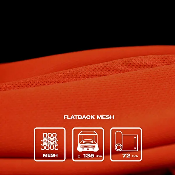 Pulau Intan Lestari - Flatback Mesh Fabric