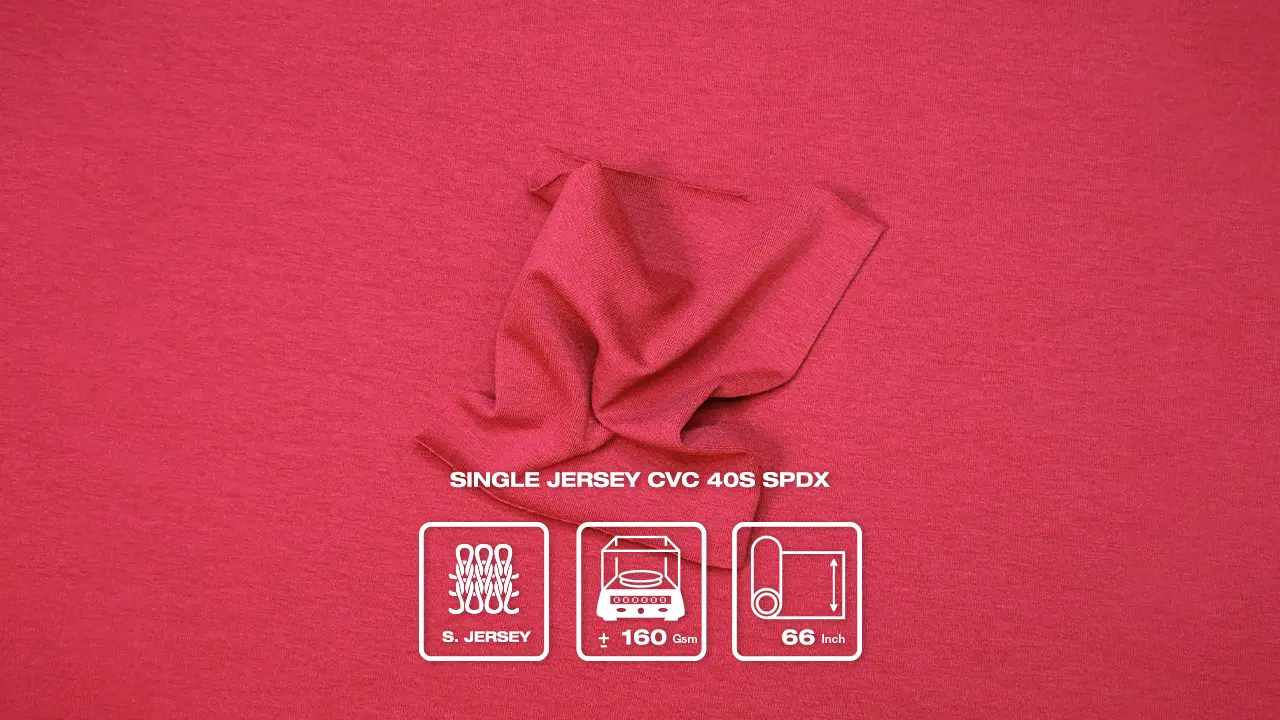 Pulau Intan Lestari - Single Jersey CVC 40s Spdx