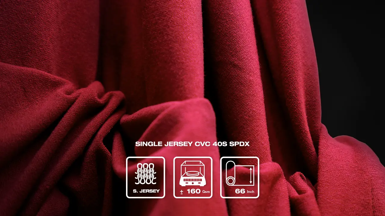 Pulau Intan Lestari - Single Jersey CVC 40s Spdx