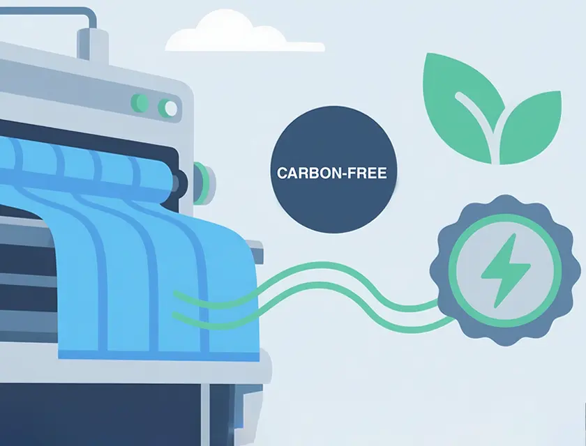 Cleaner Gases for Textile Decarbonization