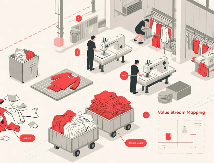 Textile Factory Efficiency: Solving Muda, Mura, and Muri